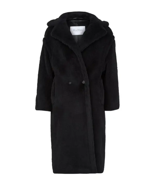 Max Mara Teddy Tedgirl Coat - Black