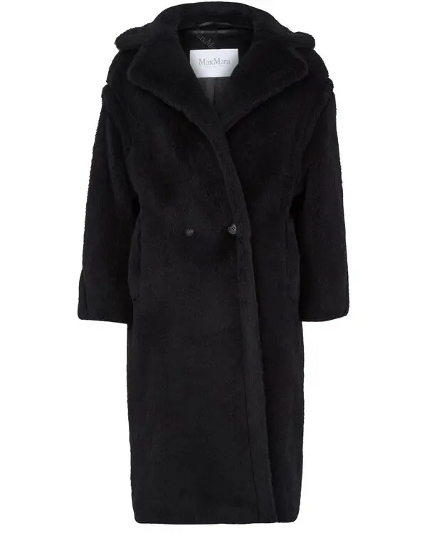 Max Mara Teddy Tedgirl Coat - Black
