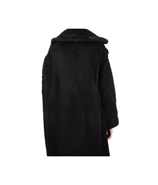 Max Mara Teddy Tedgirl Coat - Black