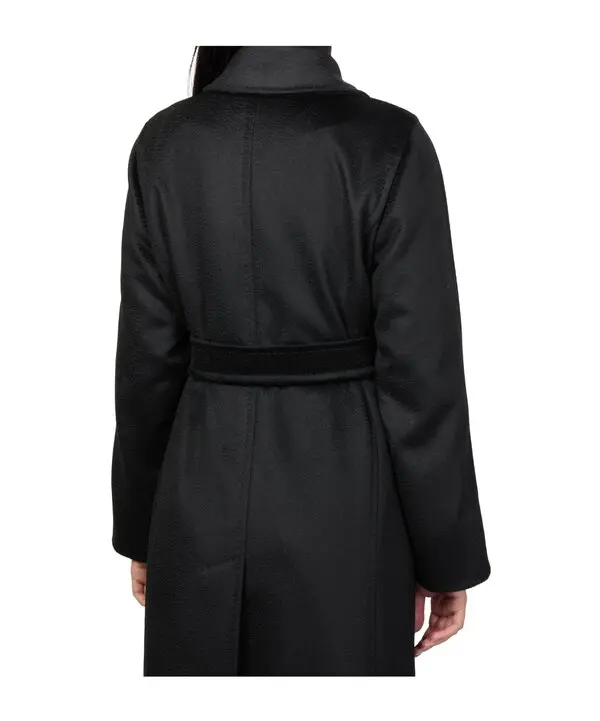 Max Mara Manuela Maxi Belted Coat - Black