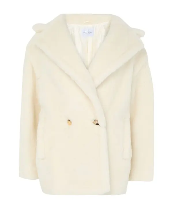 Max Mara Olga Aviator Jacket - White