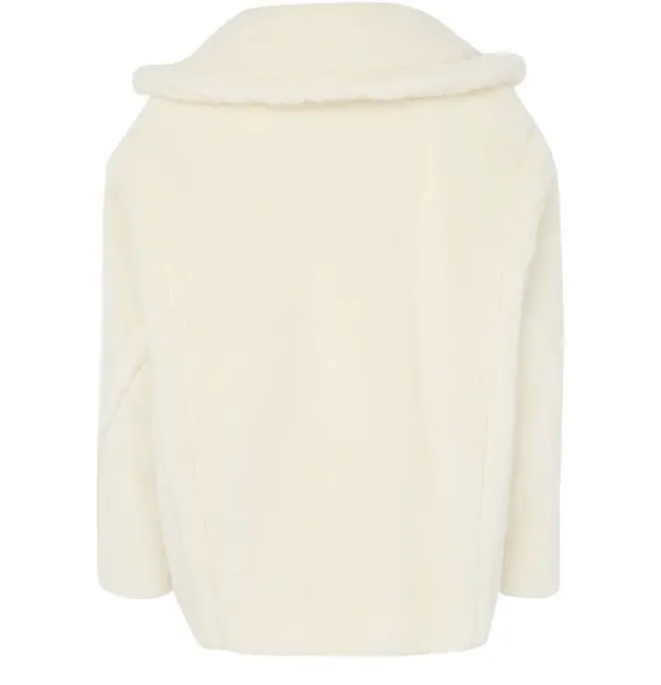 Max Mara Olga Aviator Jacket - White