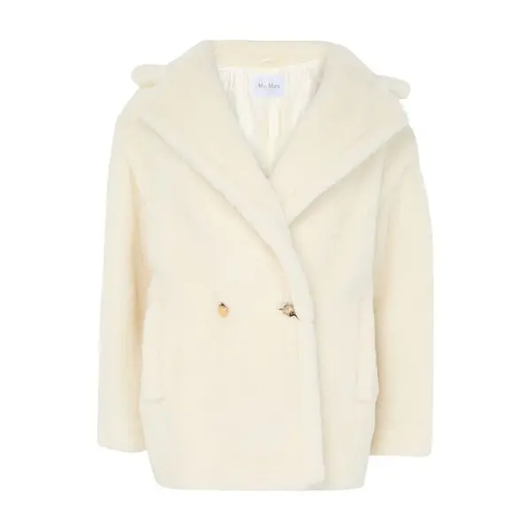 Max Mara Olga Aviator Jacket - White