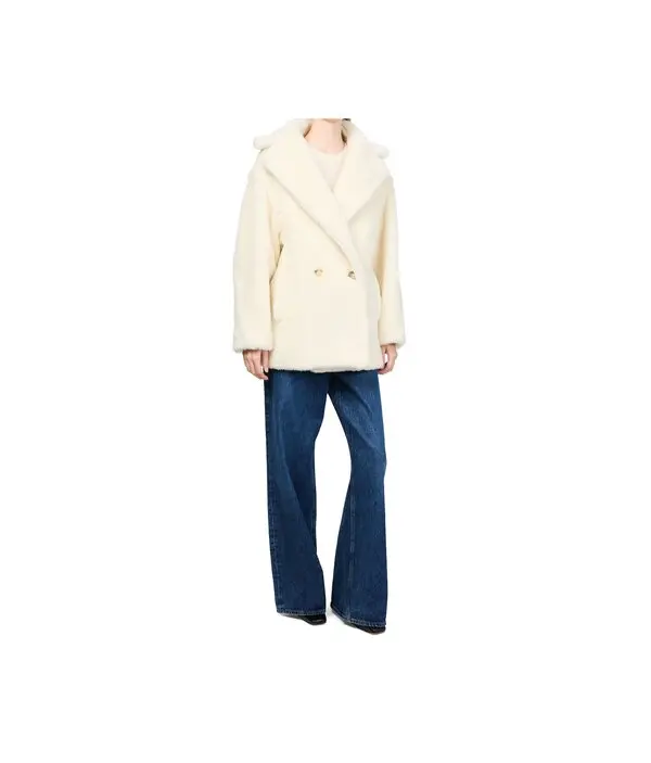 Max Mara Olga Aviator Jacket - White