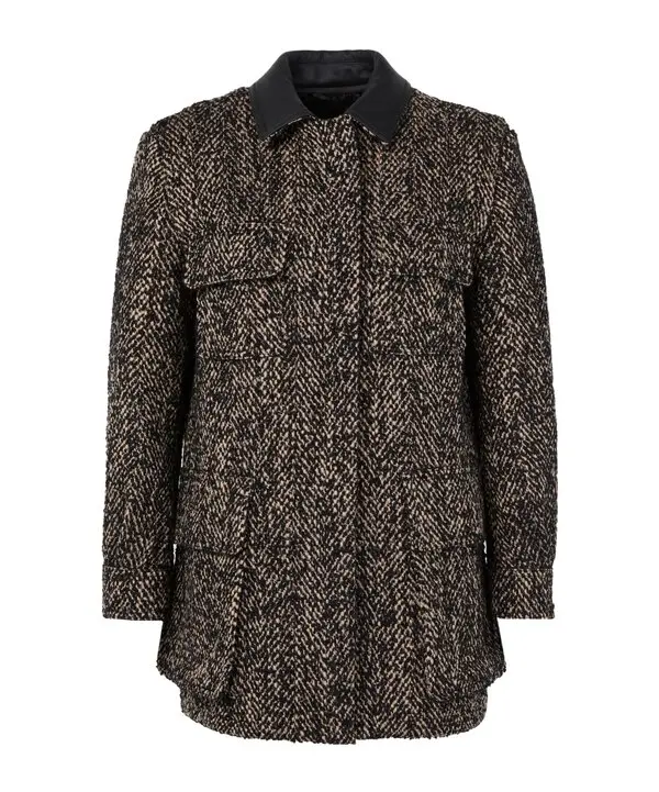 Max Mara Angio Coat - Black