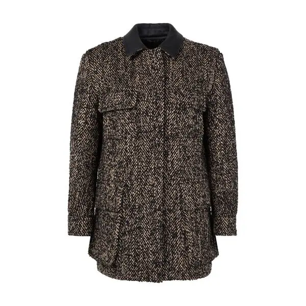 Max Mara Angio Coat - Black