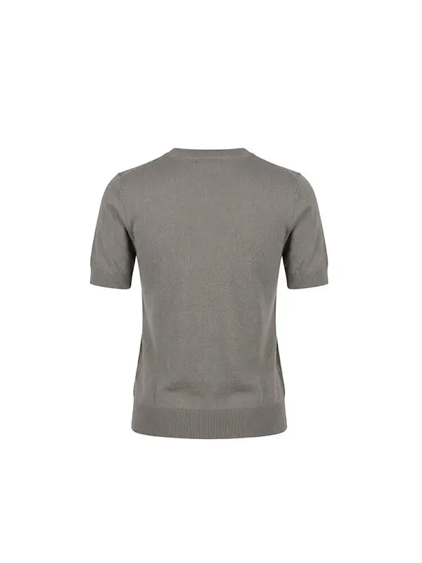 Max Mara Giulietta Crewneck Knitted Jumper - Gray
