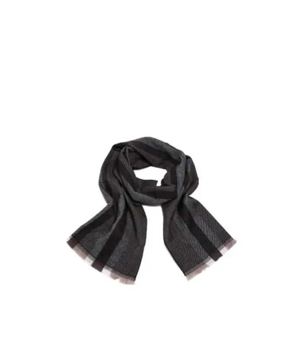 Gucci Classic Striped Scarf - Black