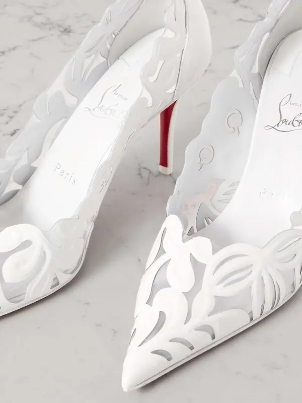 CHRISTIAN LOUBOUTIN Apostropha Petunia High Heels