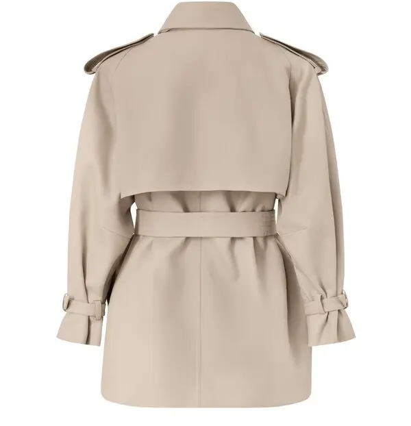 Max Mara Short Oversize Trench Coat
