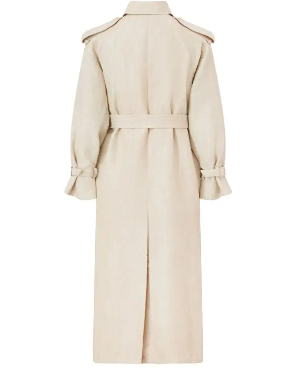 Max Mara Long Belted Trench Coat