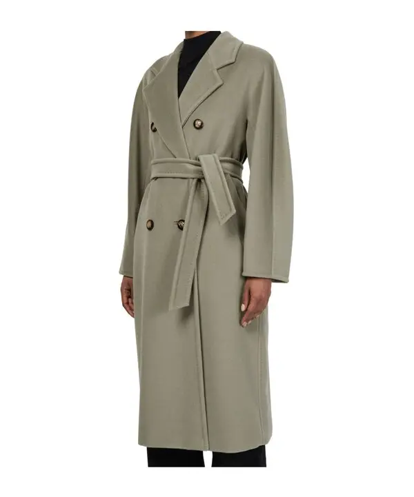 Max Mara Lapel Long-sleeved Coat
