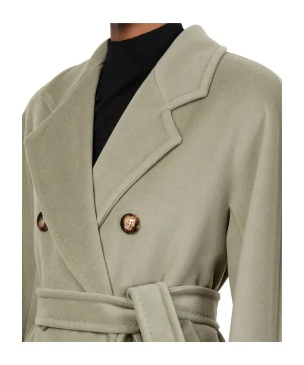 Max Mara Lapel Long-sleeved Coat