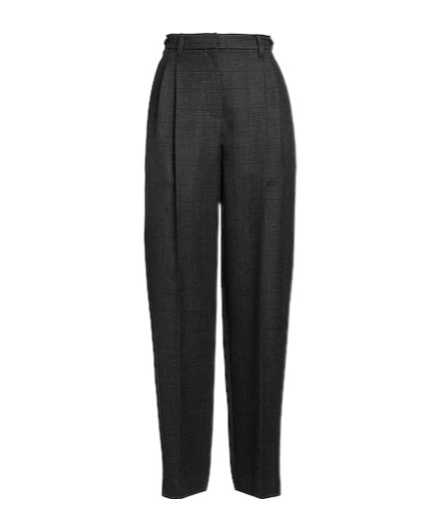 Brunello Cucinelli High-waisted Straight-leg Wool Checkered Pants