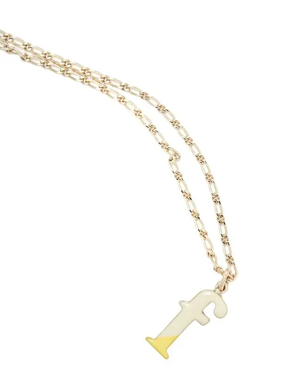 Chloé Pendant Necklace - Yellow