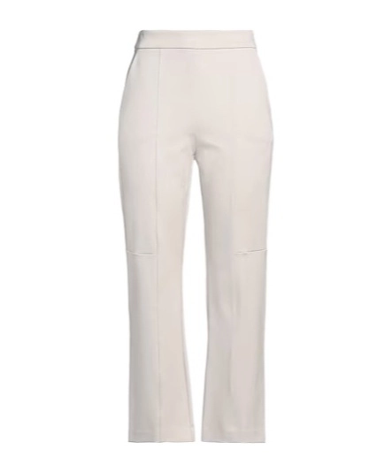 Max Mara High-waisted Stretch Straight-leg Pants - White