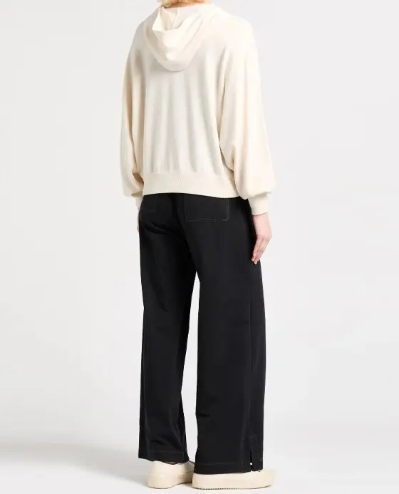 Brunello Cucinelli Hooded Zip Up Knitwear