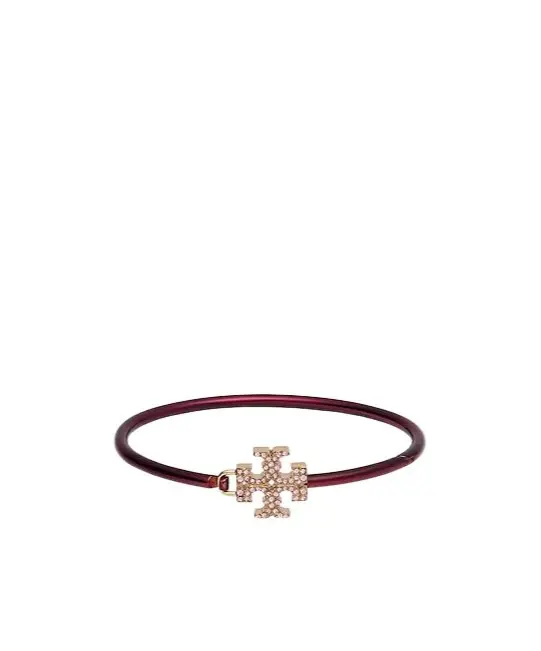 Tory Burch Metal Crystal Bracelet - Red