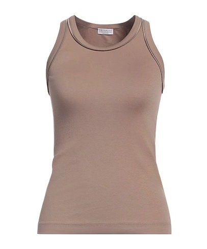 Brunello Cucinelli Solid Color Tank Top