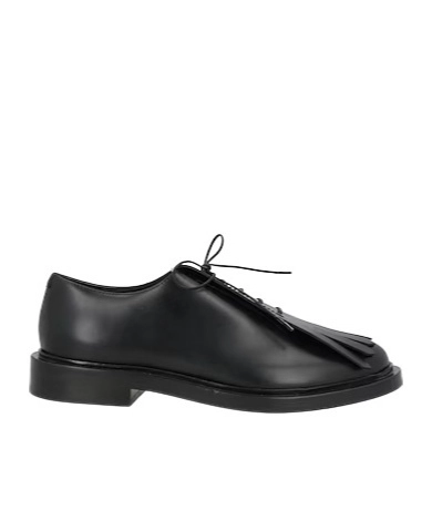 Max Mara Large-sized Lace-up Leather Shoes