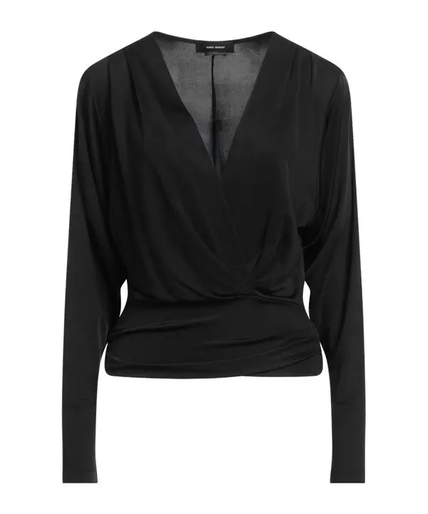 Isabel Marant Étoile Deep V-neck Top - Black