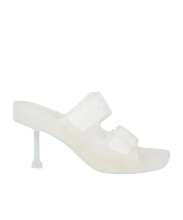 Balenciaga High-heeled Sandals - White