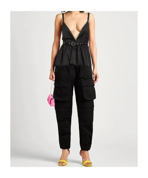 GANNI Deep V Neckline Top