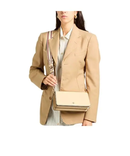 Tory Burch Smooth Leather Shoulder Bag