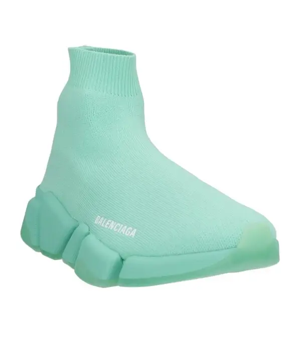 Balenciaga Sock-style Logo Sneakers