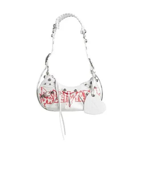 Balenciaga Medium-sized Leather Handbag - White
