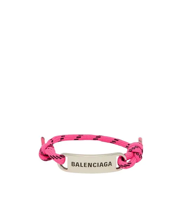 Balenciaga Logo Bracelet - Pink
