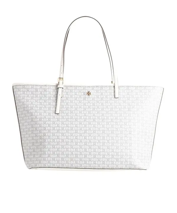 Tory Burch Logo Handbag - White