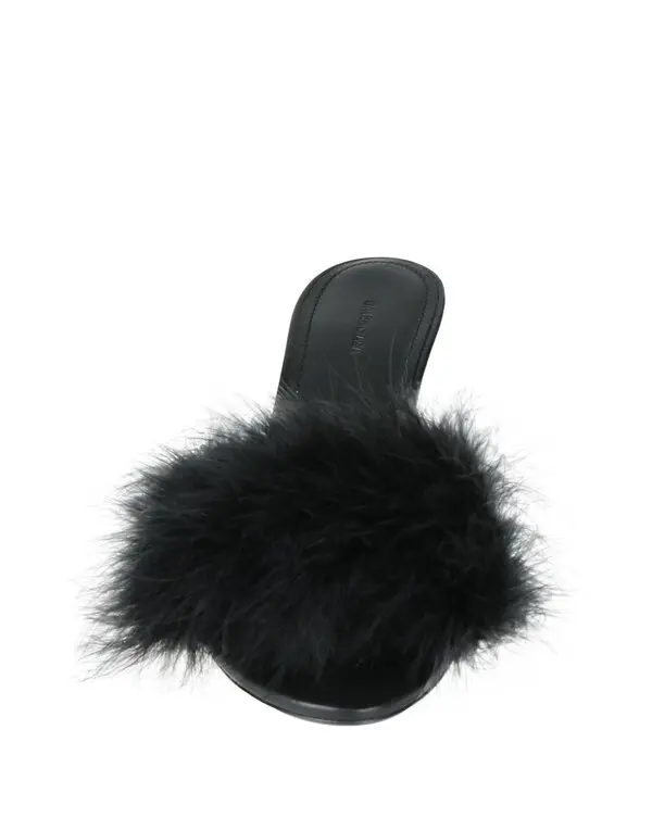 Balenciaga Pointed-toe Feather High-heel Sandals