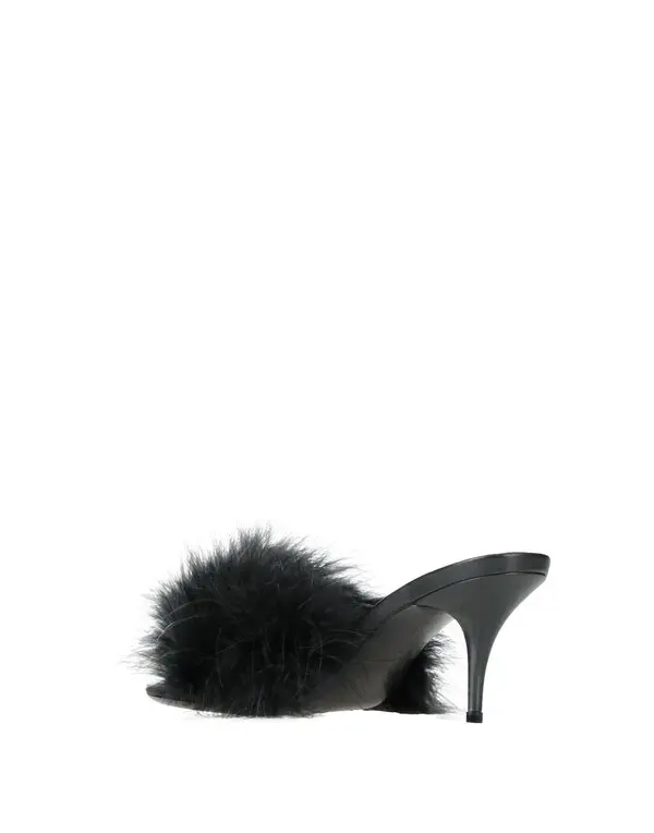 Balenciaga Pointed-toe Feather High-heel Sandals