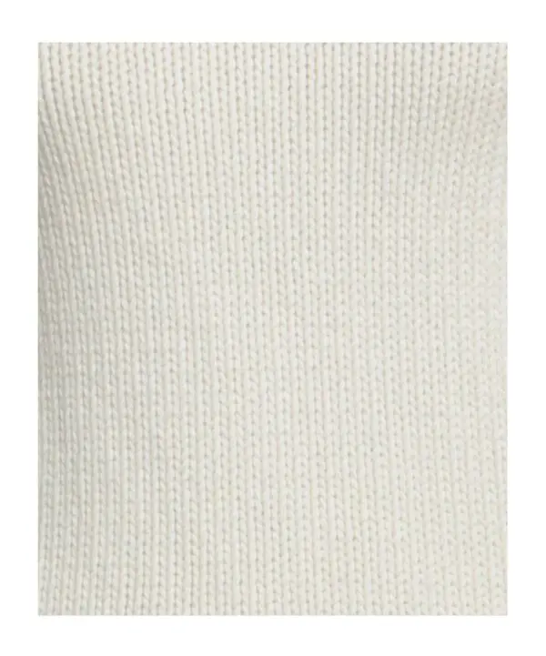 Chloé Solid Color Crew Neck Knit Sweater