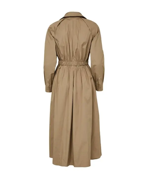 Max Mara Belted Midi Dress - Brown