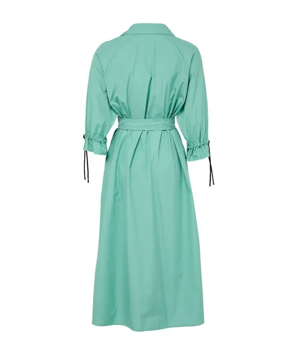 Max Mara Belted Maxi Dress