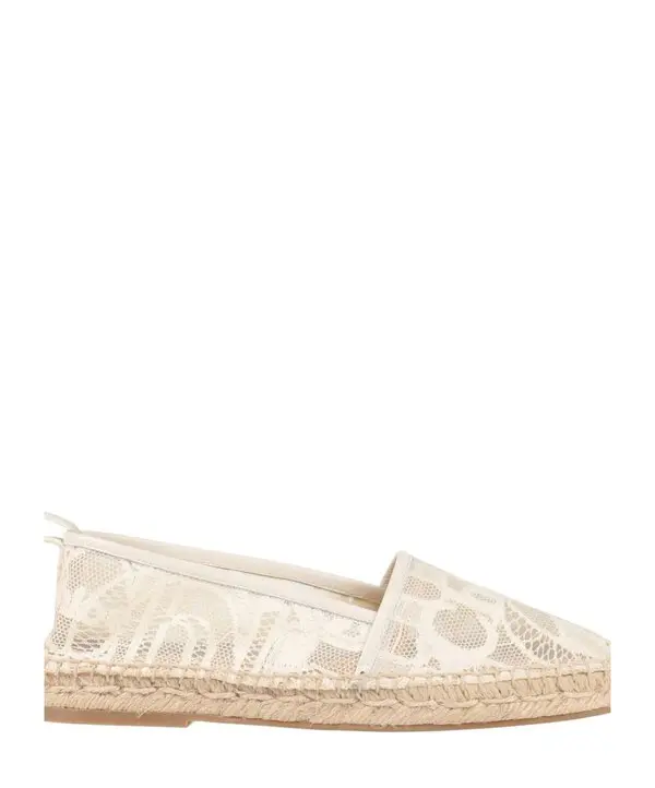 Chloé Leather Espadrilles - Nude