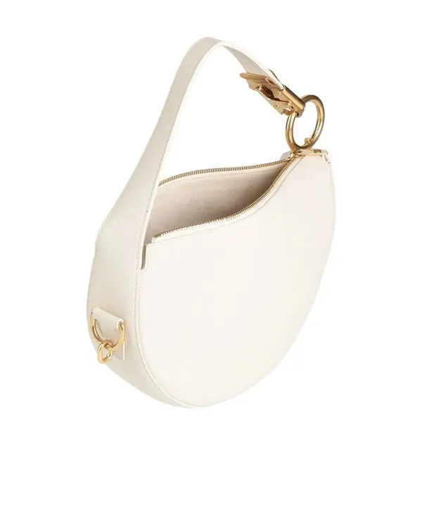 Burberry Lychee Grain Leather Shoulder Bag
