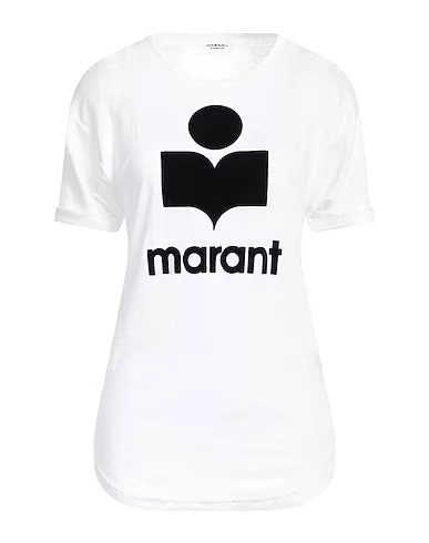 Isabel Marant Étoile Solid Color Printed T-shirt