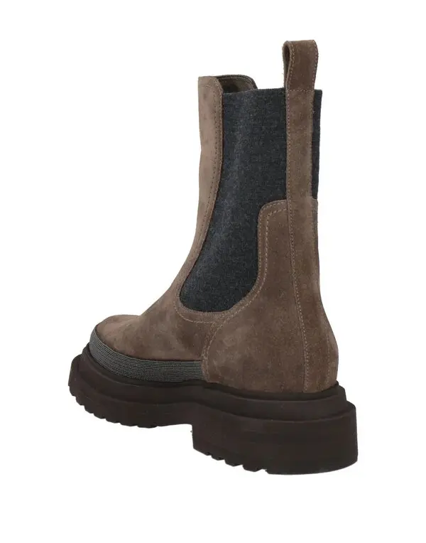 Brunello Cucinelli Suede Chelsea Boots