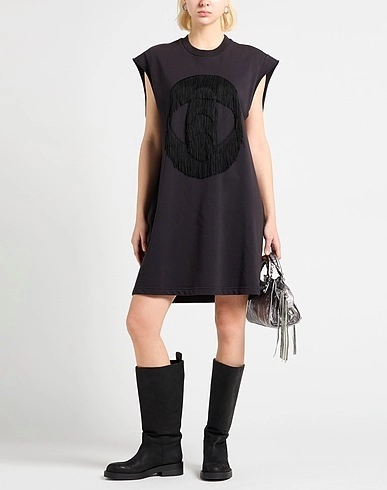 MAISON MARGIELA Solid-color T-shirt Skirt