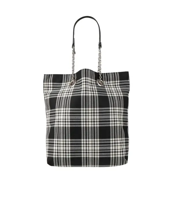 Marni Plaid Handbag