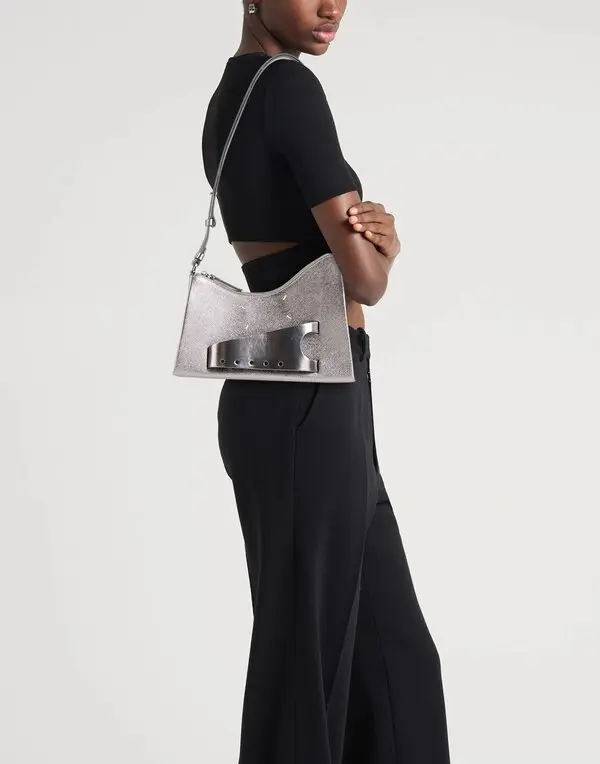 MAISON MARGIELA Medium Metal Leather Shoulder Bag