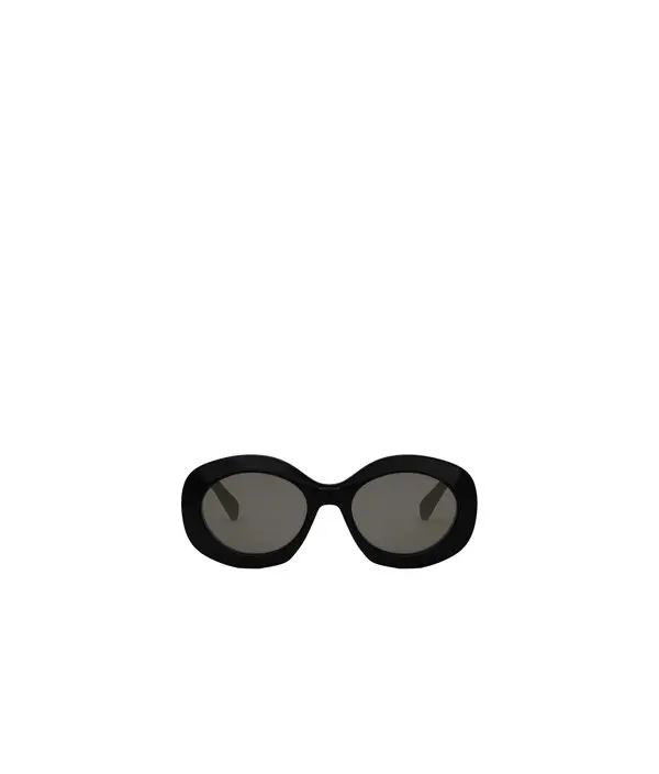 Celine Logo Sunglasses - Black