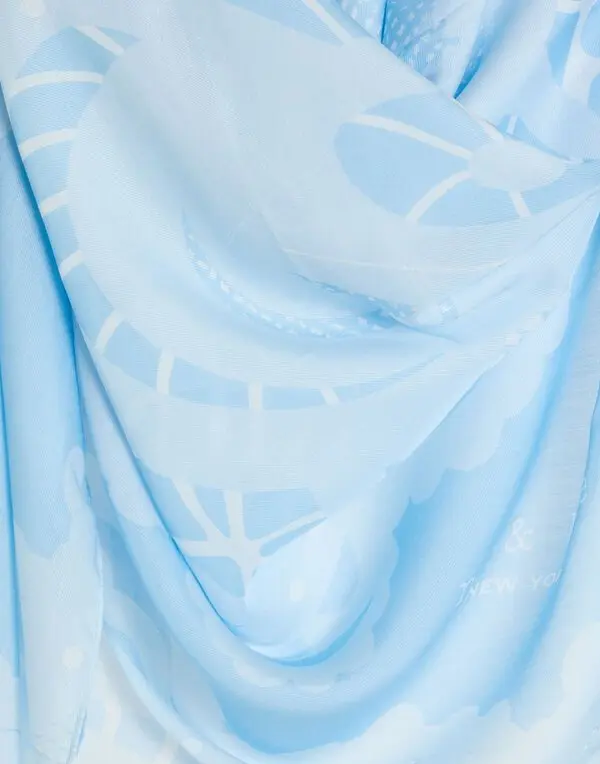 Rag & Bone Square Scarf - Blue