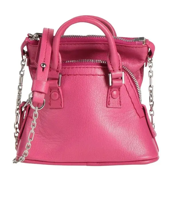 MAISON MARGIELA Pebbled-leather Handbag