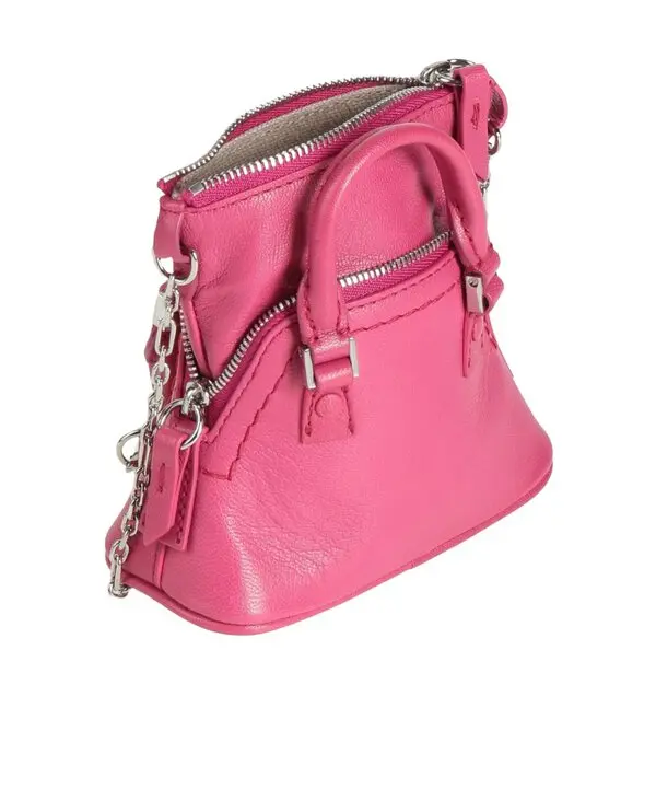 MAISON MARGIELA Pebbled-leather Handbag