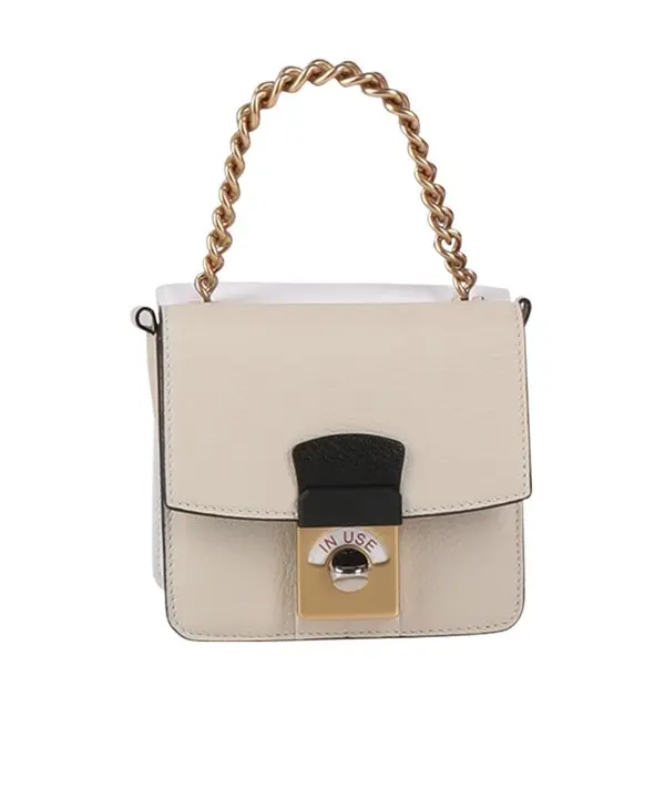 MAISON MARGIELA Two-tone Small Flap Bag