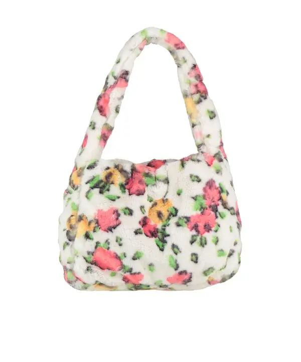 Marni Large Floral Pattern Handbag - White